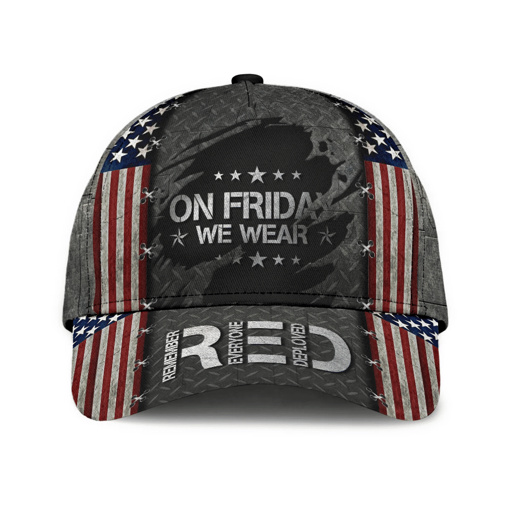 BlueJose R.E.D Veteran Eagle Classic Cap 3D – Blue Jose