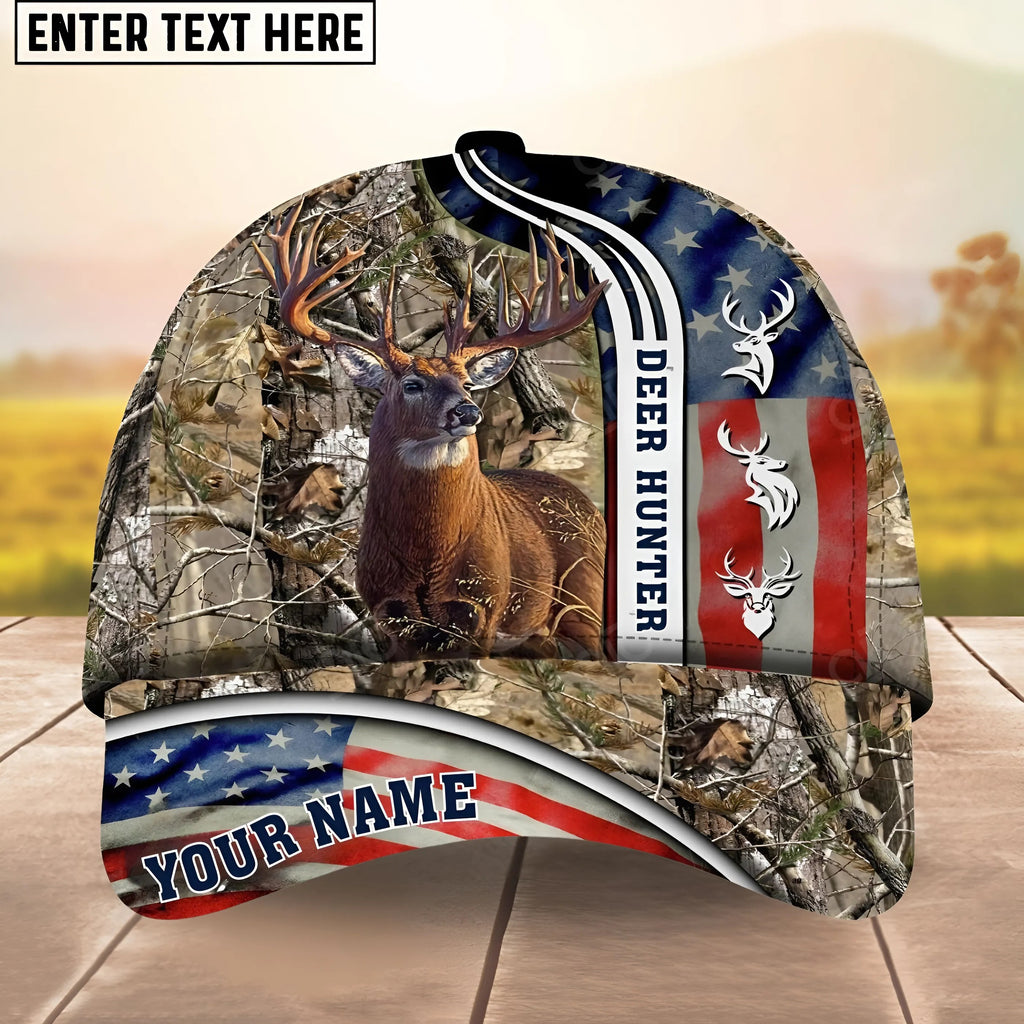 BlueJose Deer Huntaholic American Hunting Camo Pattern Multicolor Pers ...