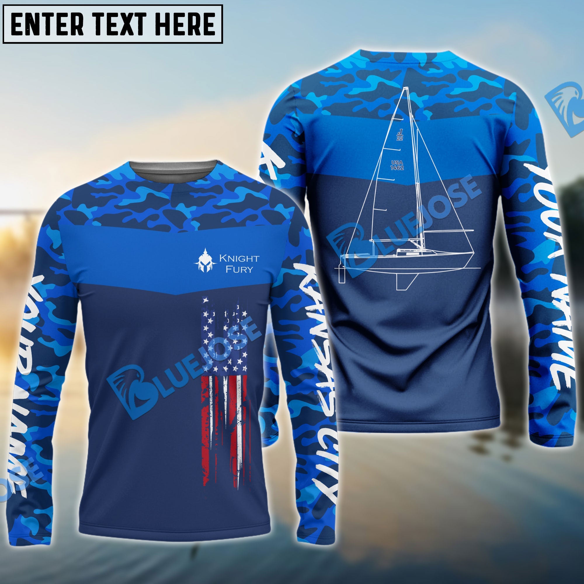 Bluejose Sailing Shirts Custom Long Sleeves – Blue Jose